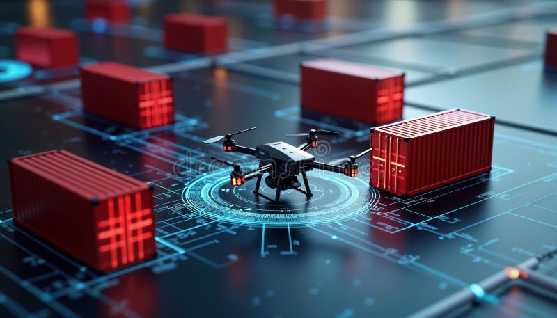 Forwarding Containers Stock Illustrations – 1,890 Forwarding Containers ...