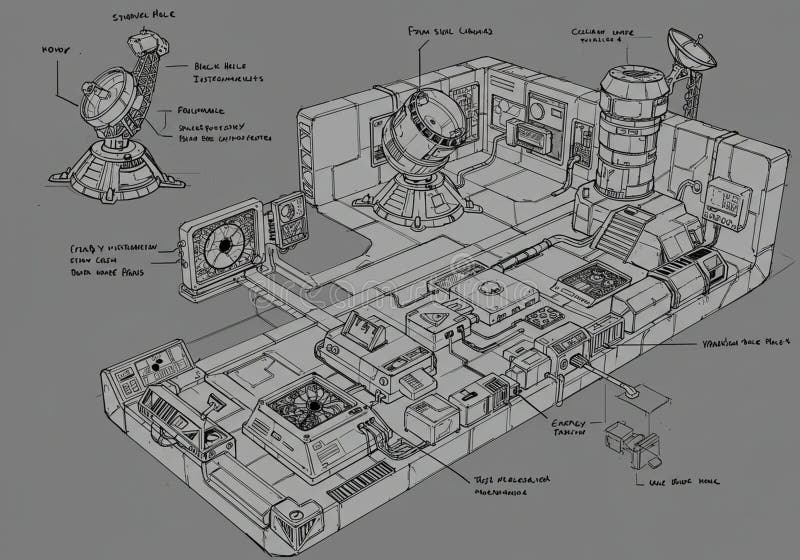 Spaceship Schematic Stock Illustrations – 348 Spaceship Schematic Stock ...