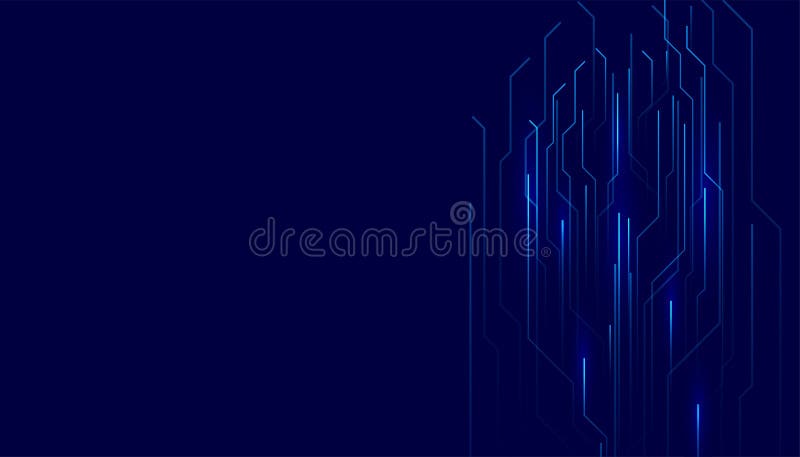Futuristic Techno Circuit Line Wire Wallpaper with Text Space Stock ...
