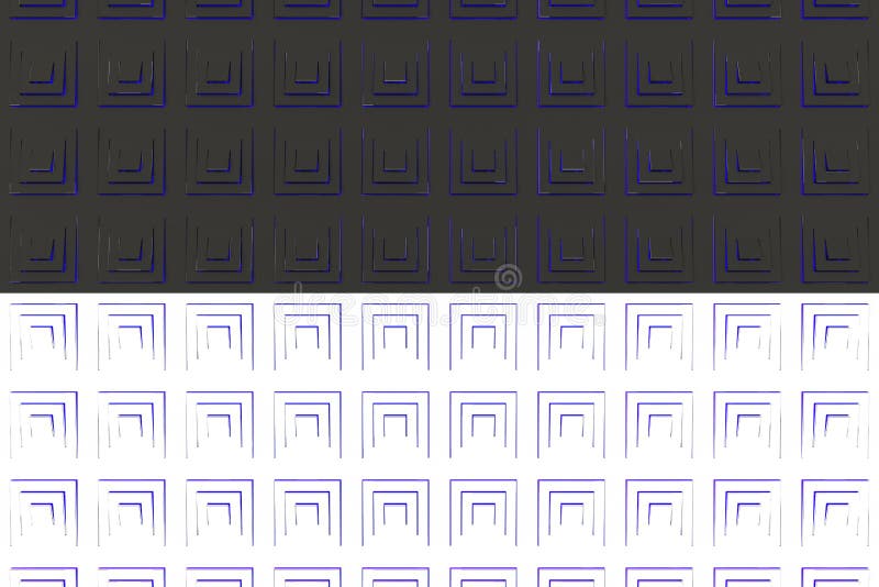 Futuristic Technological Background Made from Extruded Rectangular ...