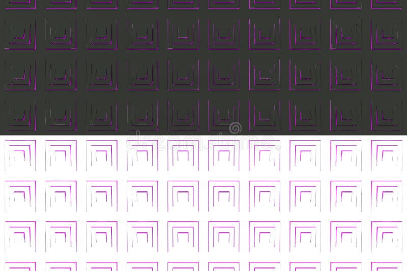 Futuristic Technological Background Made from Extruded Rectangular ...