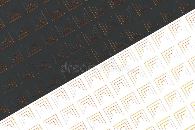 Futuristic Technological Background Made from Extruded Rectangular ...