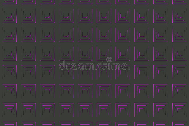 Futuristic Technological Background Made from Extruded Rectangular ...