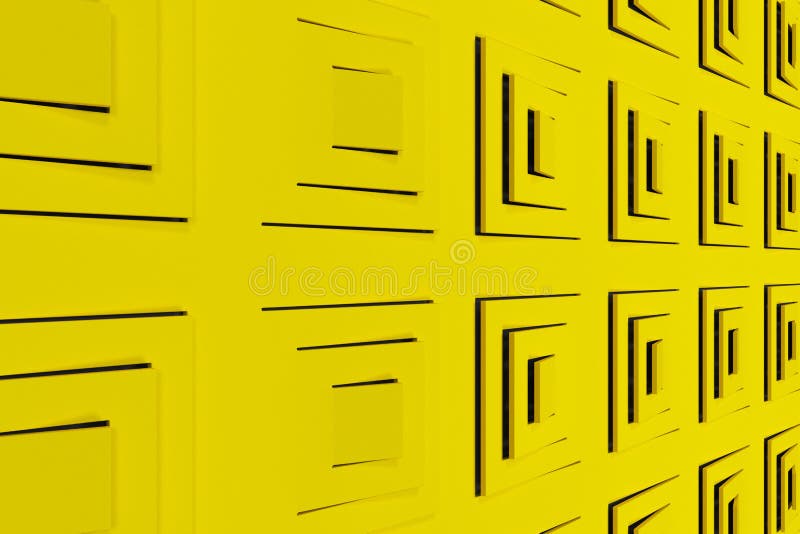 Futuristic Technological Background Made from Extruded Rectangular ...