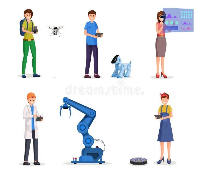 Technologies Character Stock Illustrations – 4,802 Technologies ...