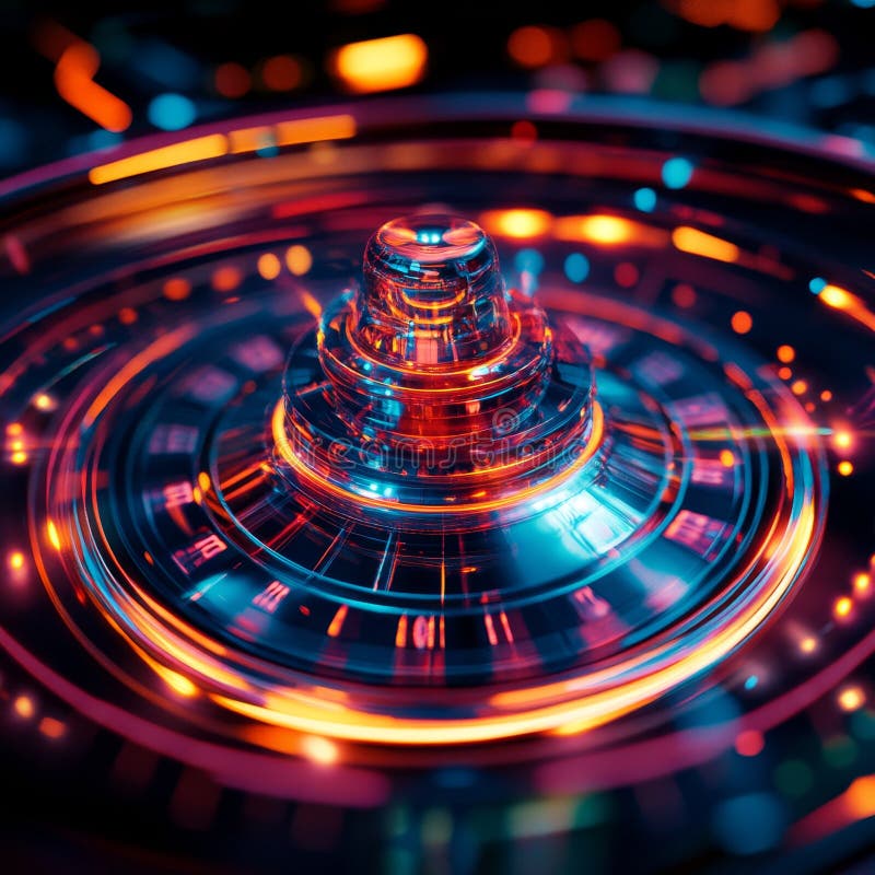 Futuristic Technology Abstract Background. Futuristic User Interface ...