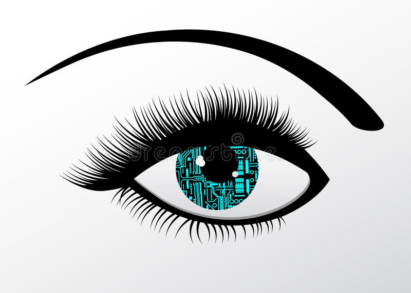 Technology human tree stock vector. Illustration of construction - 19418264