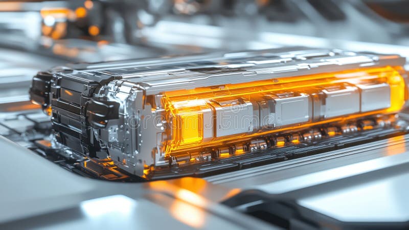 Futuristic Technology Concept with Advanced Battery Design for ...