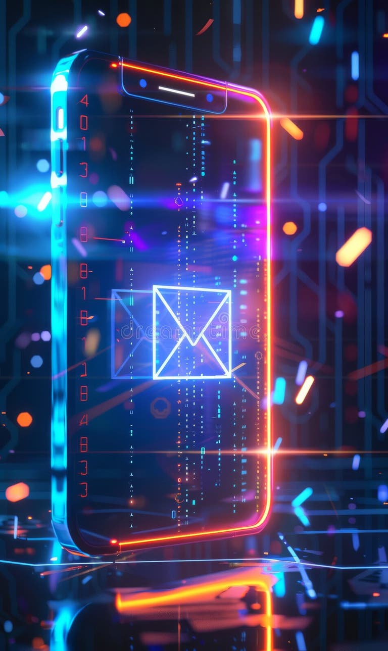 Futuristic Envelope Stock Illustrations – 3,133 Futuristic Envelope ...