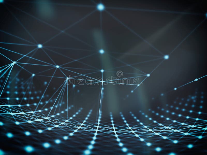 Futuristic Technology Cyber Sphere Connection World Network, Computer ...