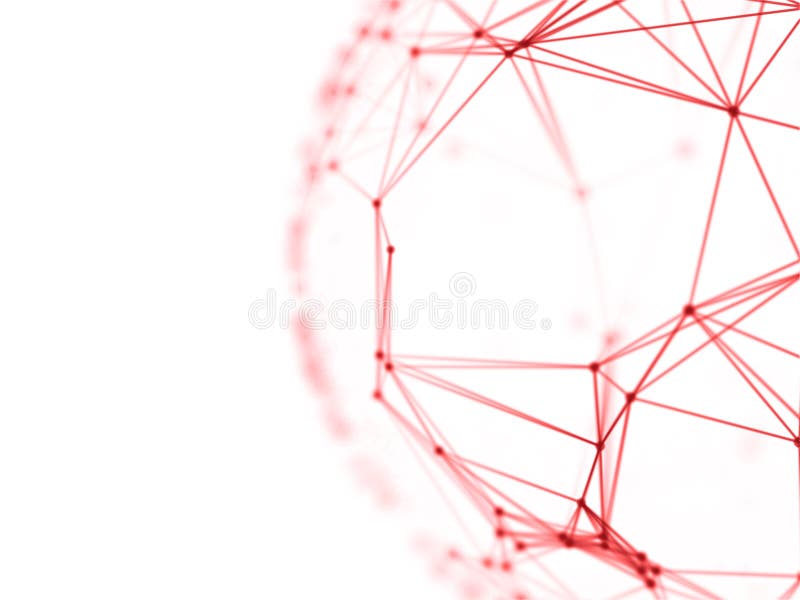 Futuristic Technology Cyber Sphere Connection World Network, Computer ...