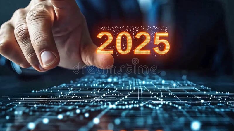 Futuristic Technology and Digital Innovation Hand Reaching for Display ...