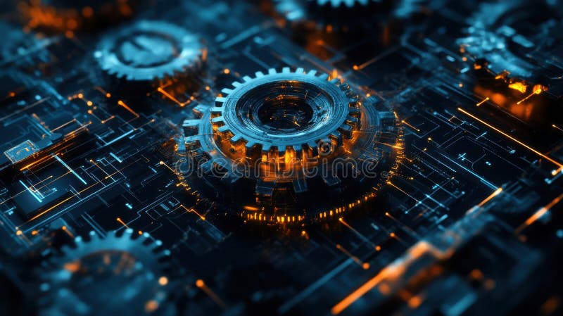 Futuristic Technology and Innovation in Digital Circuitry Design. Big ...