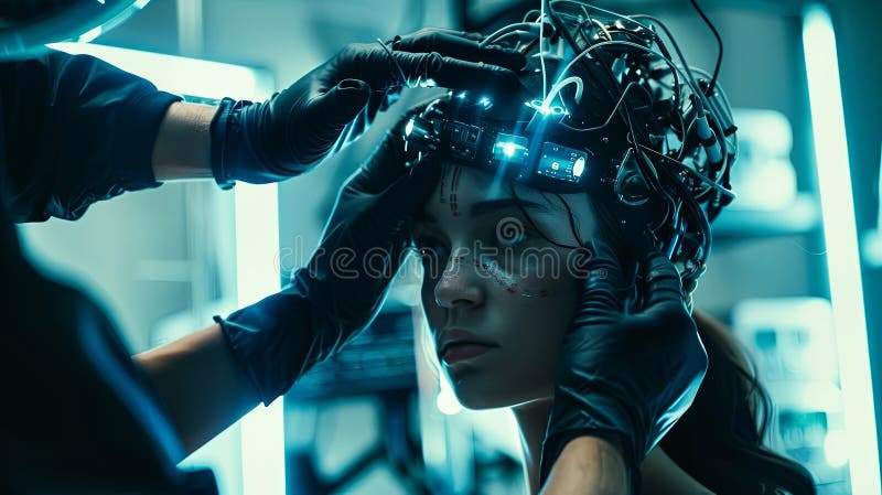 Futuristic Technology Meets Human Curiosity in this Captivating AI ...