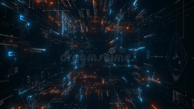 Futuristic Technology Showcase Stock Video - Video of technology ...