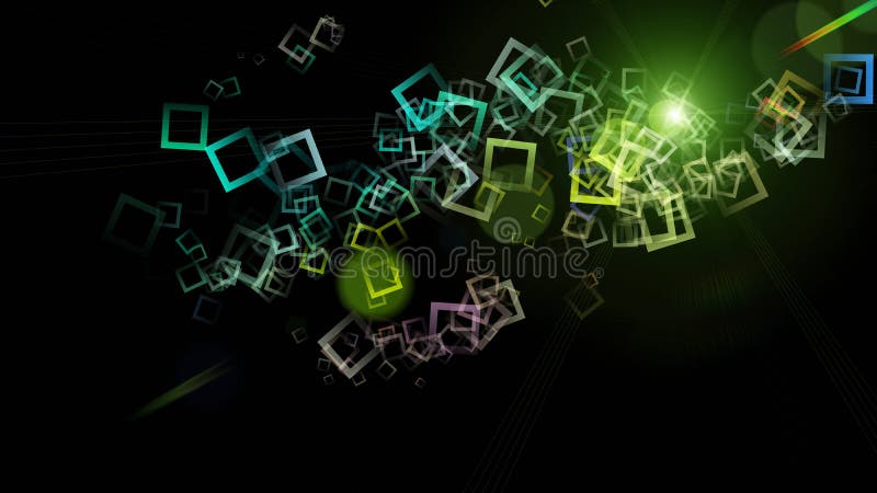 Futuristic Technology Square Background Design Stock Illustration ...