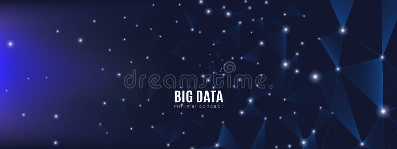 Futuristic Technology Texture. Big Data Server Stock Vector ...