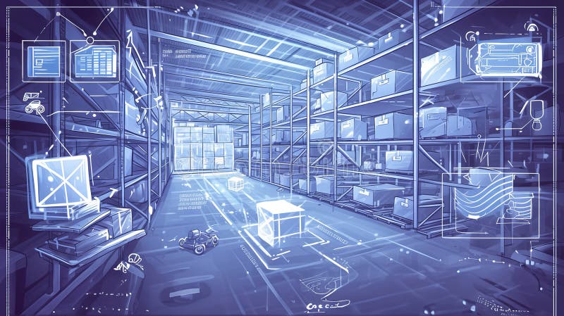 Futuristic Technology Transforming Digital Warehouse Logistics and ... Futuristic Technology Transforming Digital Warehouse Logistics and ...