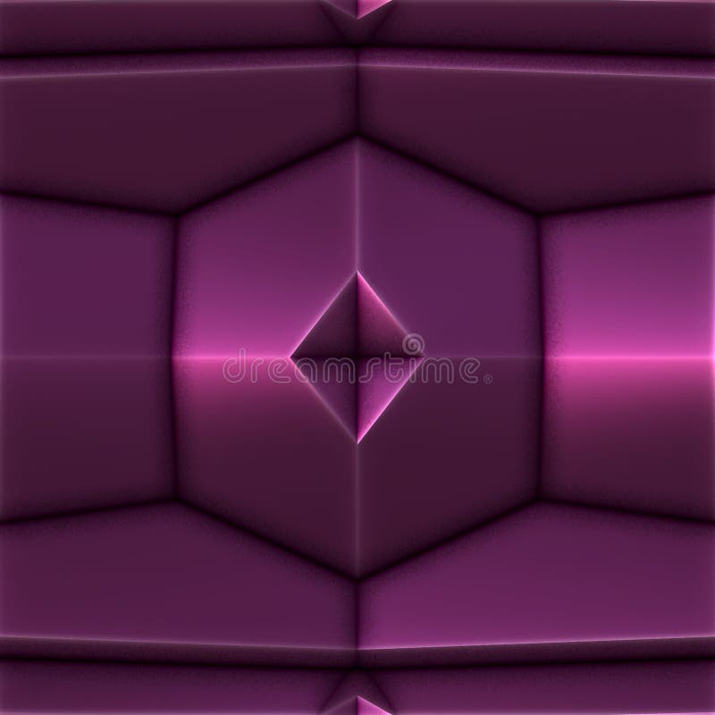 Dark Magenta Metallic Futuristic Background with Corrosion, 3d Seamless ...
