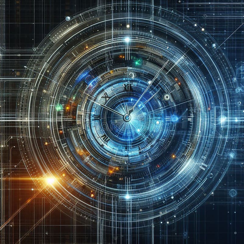 Futuristic Time Stock Illustrations – 37,265 Futuristic Time Stock ...