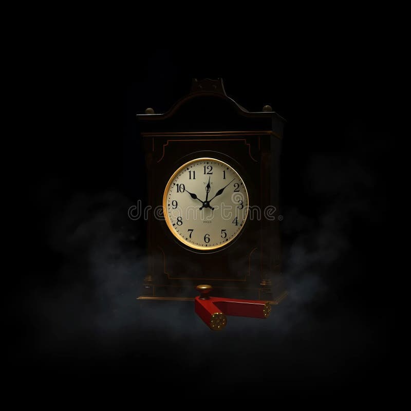 A Futuristic Time Machine, Intricately Designed with Glowing Lights ...