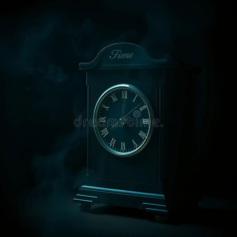 A Futuristic Time Machine, Intricately Designed with Glowing Lights ...