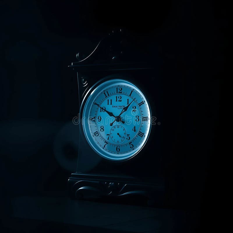 A Futuristic Time Machine, Intricately Designed with Glowing Lights ...