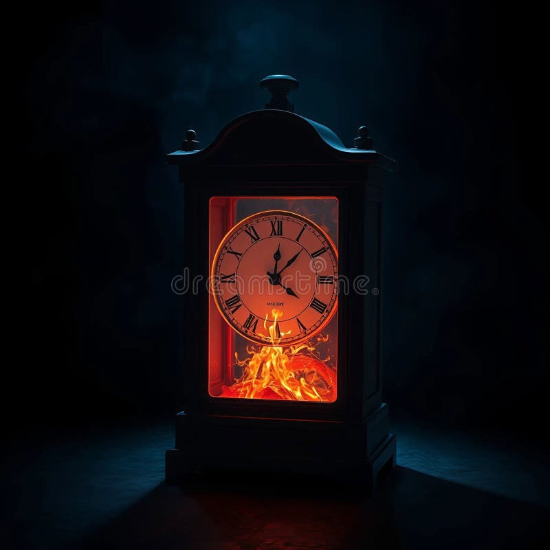 A Futuristic Time Machine, Intricately Designed with Glowing Lights ...