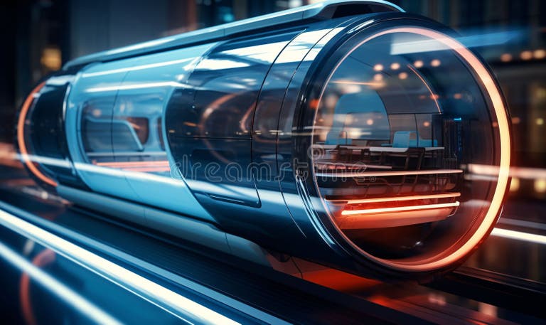Futuristic Train Capsule Stock Illustrations – 188 Futuristic Train ...