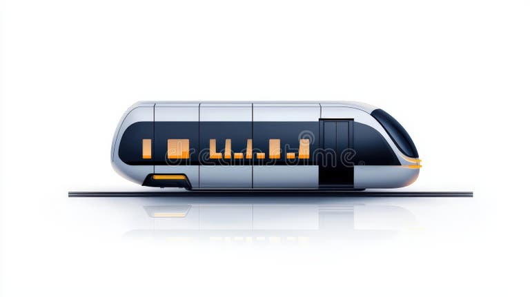 Futuristic Train Design Concept with Sleek Lines and Modern Interior ...
