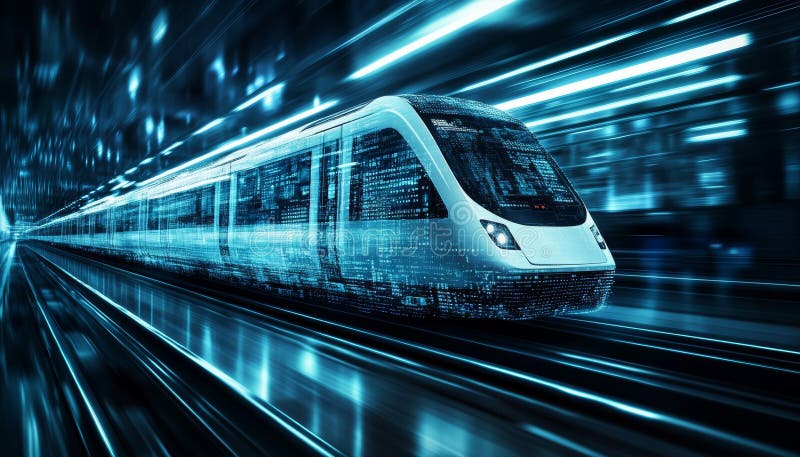 Fast Innovative Train Rail Vehicle Stock Illustrations – 83 Fast ...