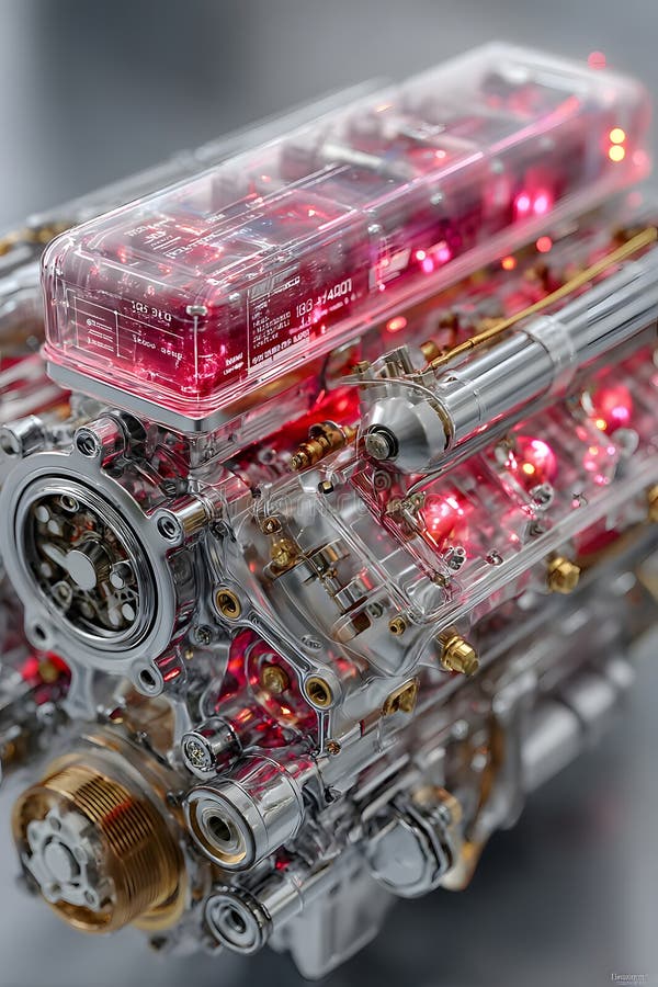 Futuristic Transparent Engine Stock Illustrations – 2,417 Futuristic ...