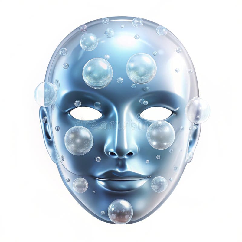 Transparent Glowing Face Mask Stock Illustrations – 63 Transparent ...