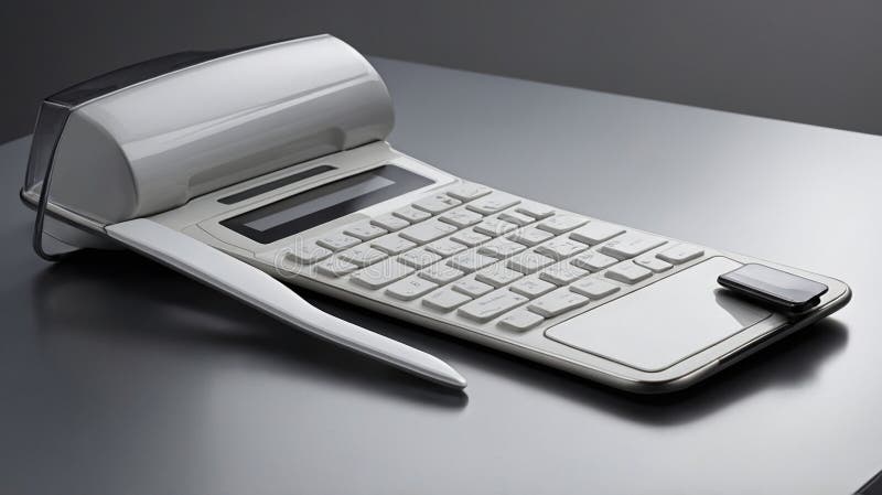 Futuristic Transparent Keyboard with Integrated Mouse and Pen for ...