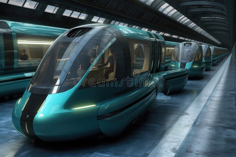 Futuristic Transport System that Can Travel in Time, from Past To the ...
