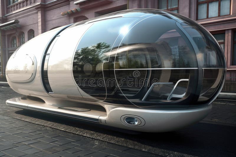 Futuristic Transport System that Can Travel in Time, from Past To the ...