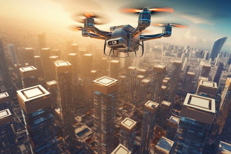 Futuristic Transportation: the Evolution of Modern Travel Stock Image ...