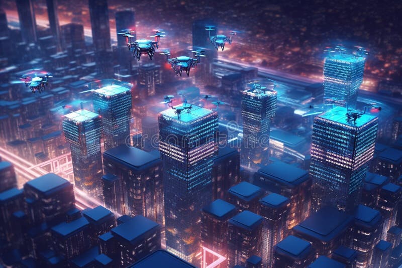 Futuristic Transportation: the Evolution of Modern Travel Stock Image ...