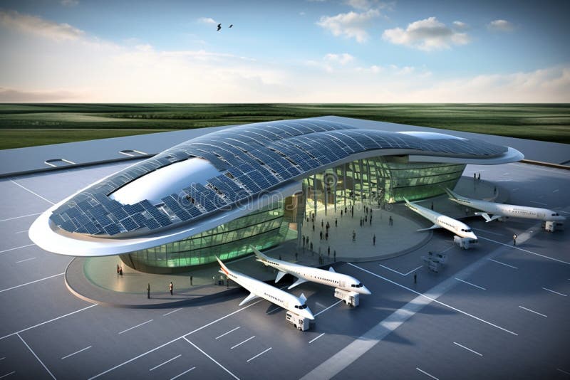 Futuristic Transportation: the Evolution of Modern Travel Stock Photo ...