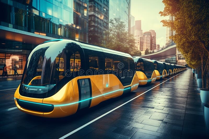 Futuristic Transportation: the Evolution of Modern Travel Stock ...