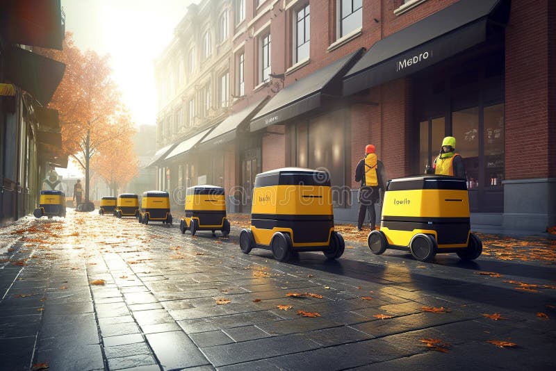 Futuristic Transportation: the Evolution of Modern Travel Stock Photo ...