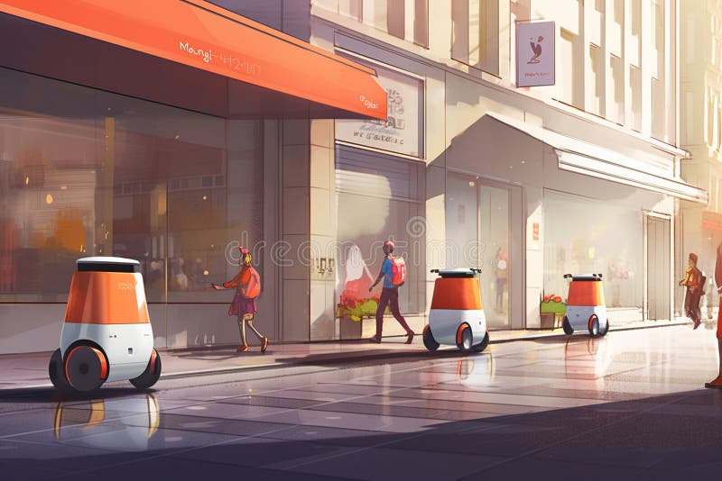 Futuristic Transportation: the Evolution of Modern Travel Stock Photo ...