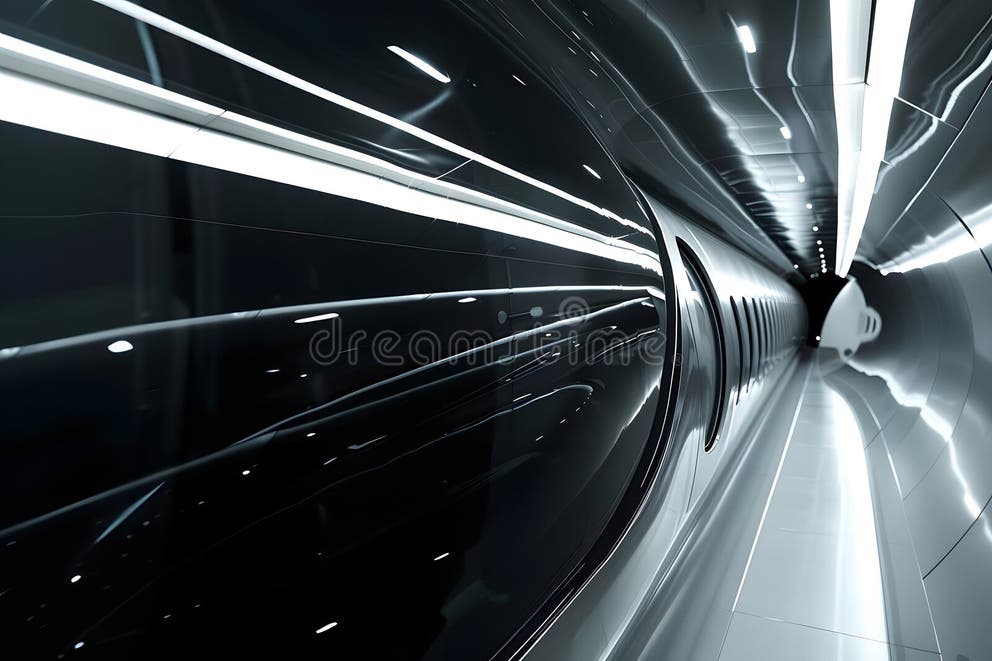 Futuristic Transportation, Exploring the Sleek Interior Design of a ...