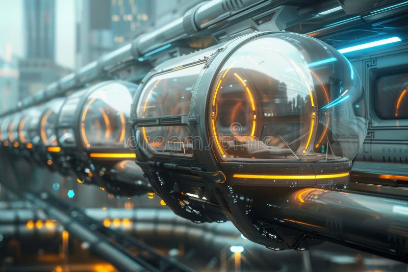 A Futuristic Transportation System with Levitating Vehicles in an Urban ...