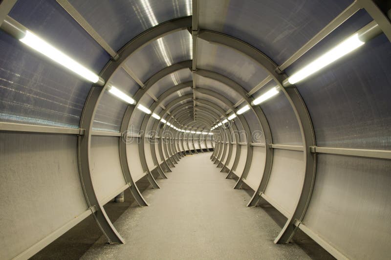 Futuristic tunnel stock image. Image of generated, reflection - 18217547