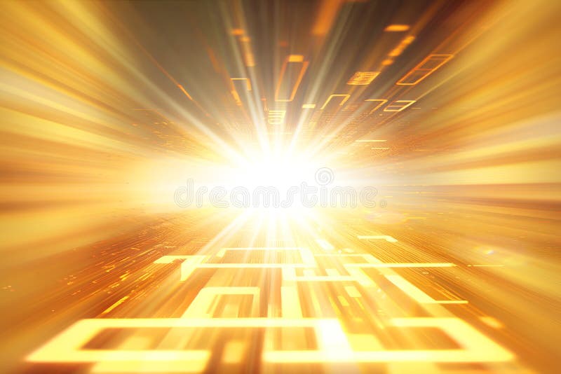 Futuristic Tunnel Background Light Trails Speed Light Background Stock ...