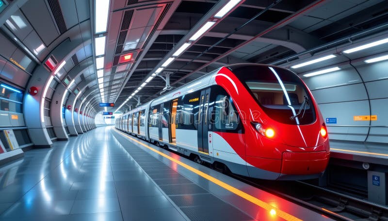 Metro Train Modern Stock Illustrations – 22,080 Metro Train Modern ...