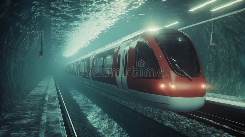 This Futuristic Underwater Train Tunnel, a Marvel of Modern Engineering ...