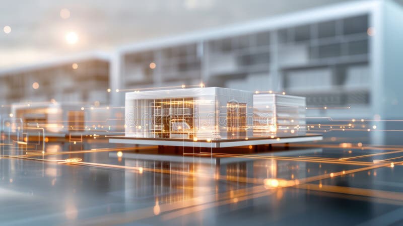 Futuristic Urban Architecture Model Showcasing Advanced Building Design ...