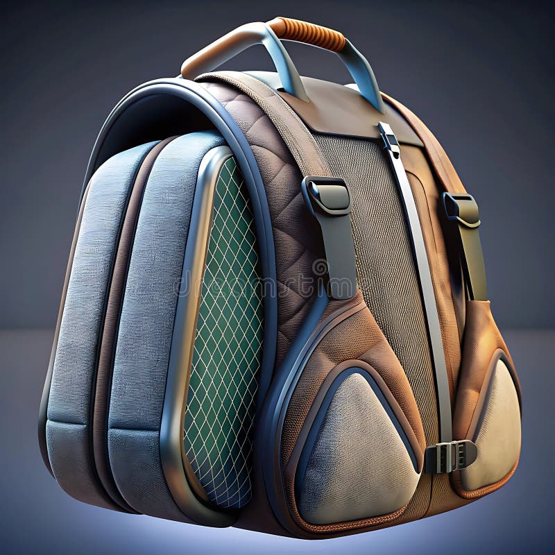 Futuristic Urban Bag stock photo. Image of elements - 328884384